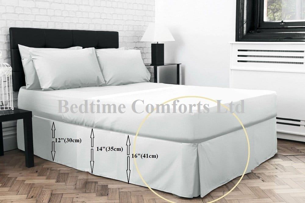 Shorty Bed – Base Valance - Pleated (Under Mattress) 30" x 69"